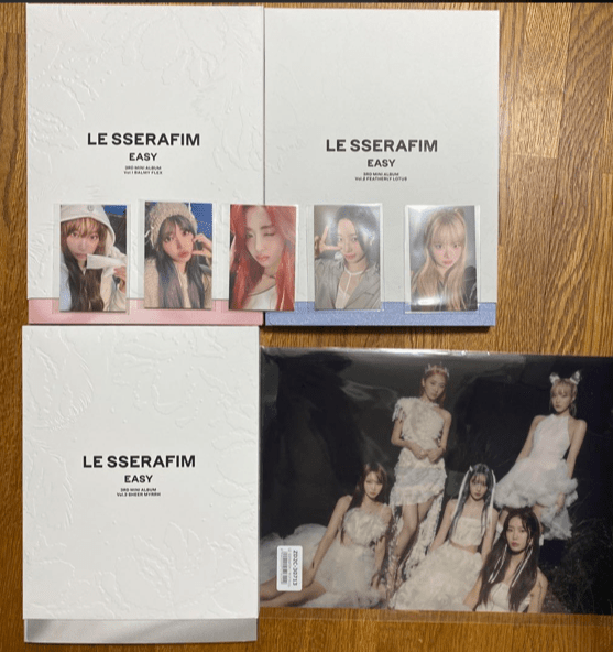 29199 LESSERAFIM 3rd MINI ALBUM EASY - Articulos Japan (Post Box Japan)