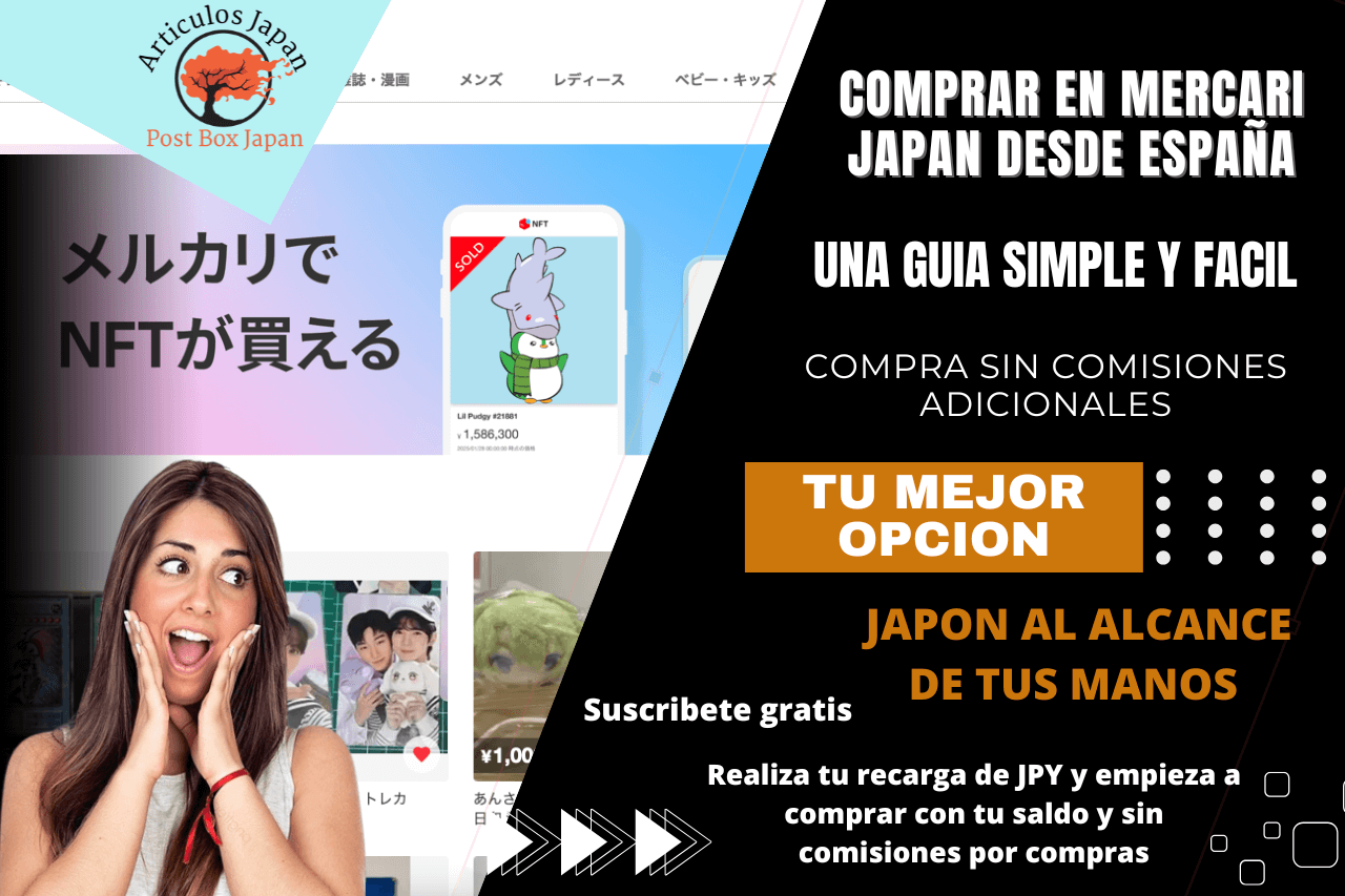 🛍️Mercari Japan | Guía Simple Made in Japan a España