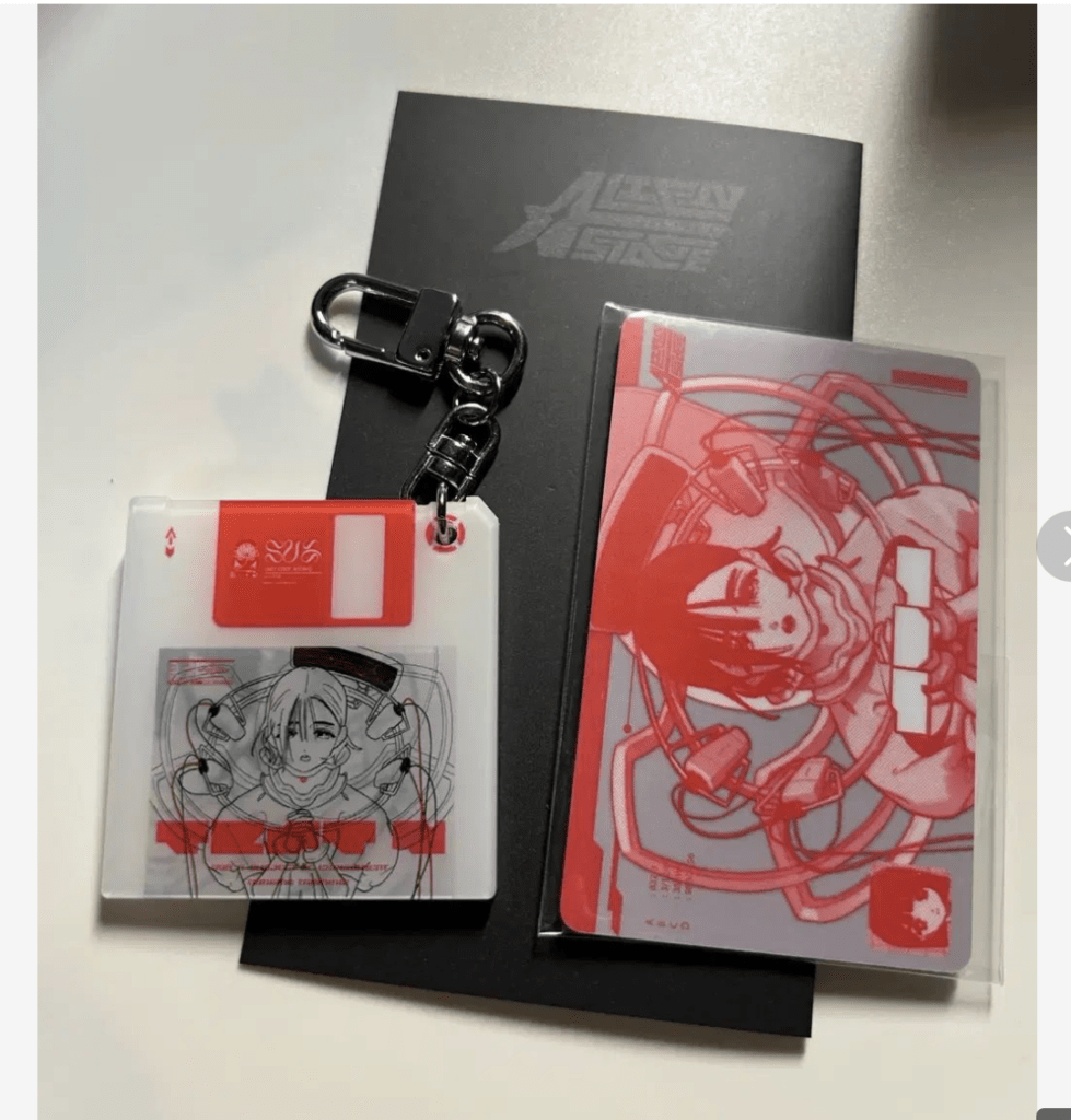 Alien Stage Pop-Up Sua Keychain - Articulos Japan (Post Box Japan)