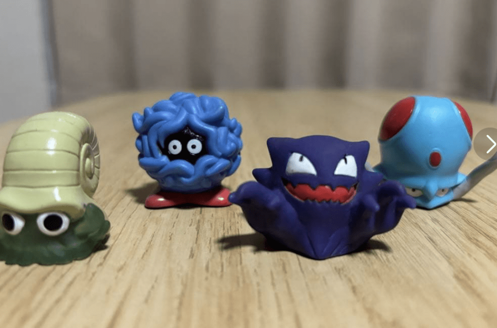 Pokemon Finger Puppet Figures Set of 4 - Articulos Japan (Post Box Japan)