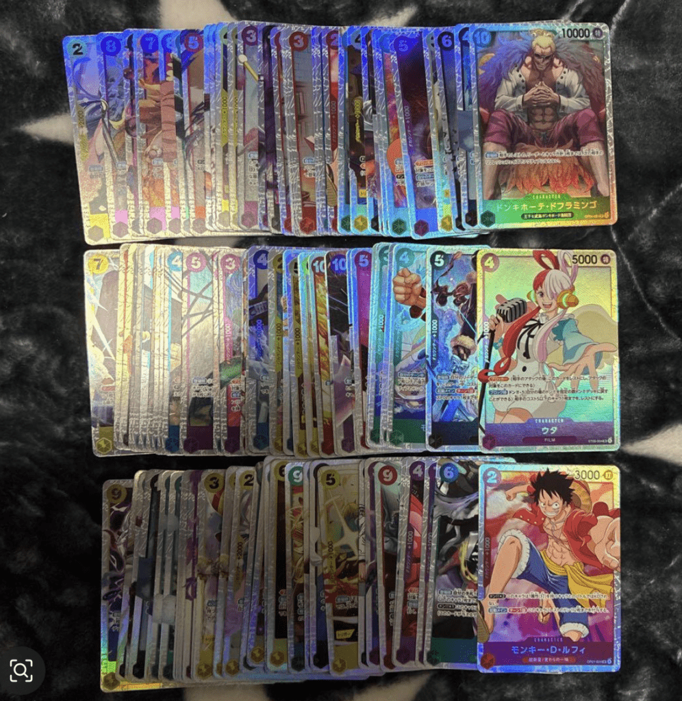One Piece Cards SR Only 100 Cards Bulk Sale - Articulos Japan (Post Box ...