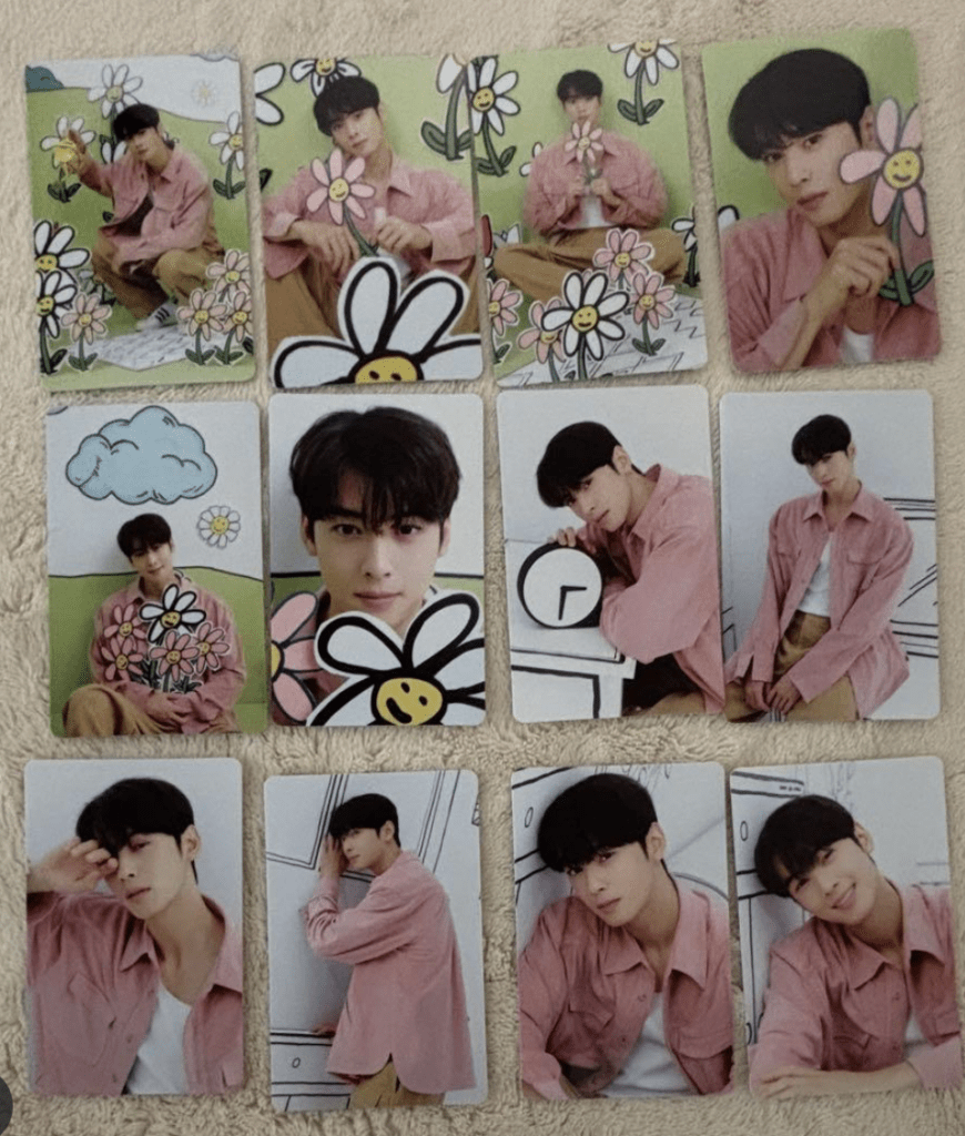 ASTRO Cha Eunwoo trading card - Articulos Japan (Post Box Japan)