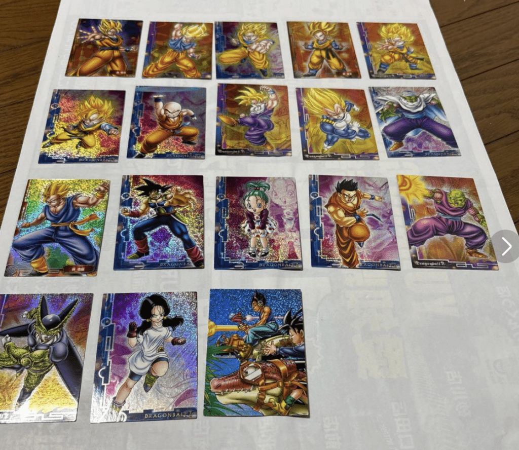 Dragon Ball Gum Bonus Card Summary - Articulos Japan (Post Box Japan)