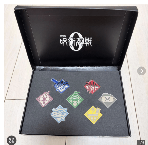86798 Jujutsu Kaisen 0 Movie Pin Badge Set - Articulos Japan (Post Box ...
